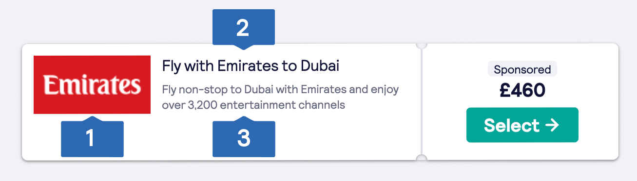 Advertising Formats & Specifications | Skyscanner Partners