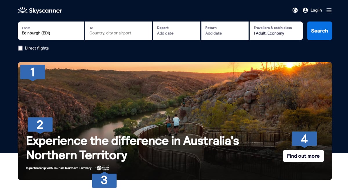 Advertising Formats & Specifications | Skyscanner Partners