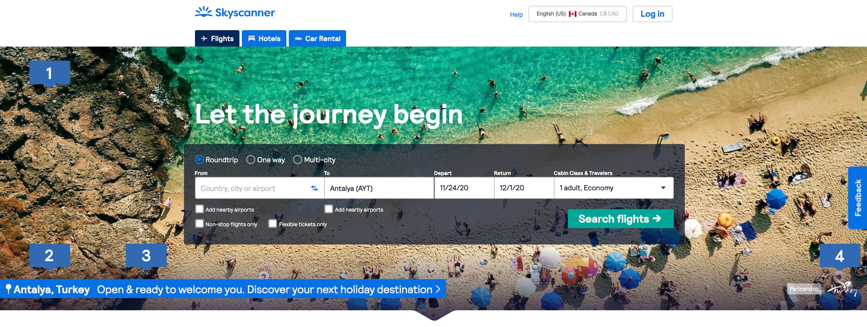 Advertising Formats & Specifications | Skyscanner Partners