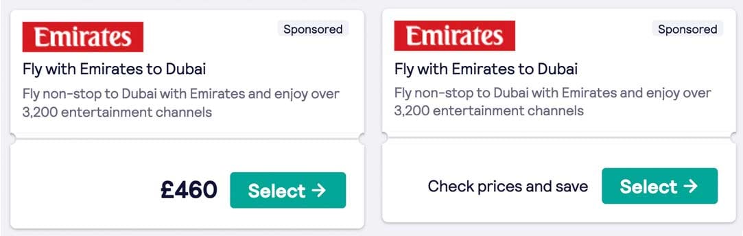 Advertising Formats & Specifications | Skyscanner Partners