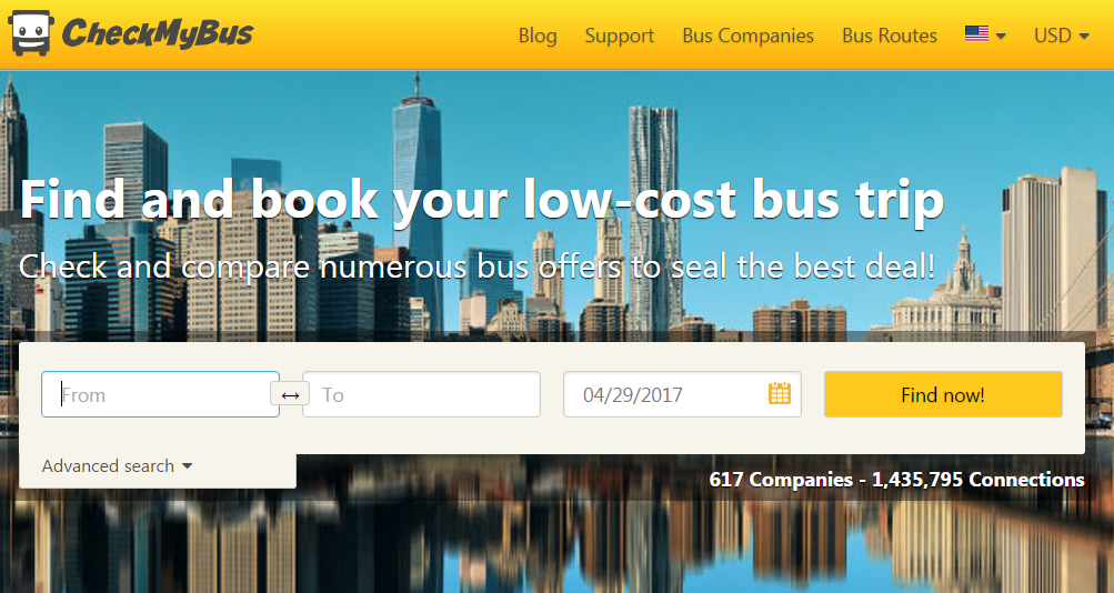 Skyscanner and bus aggregator CheckMyBus announce tie-up